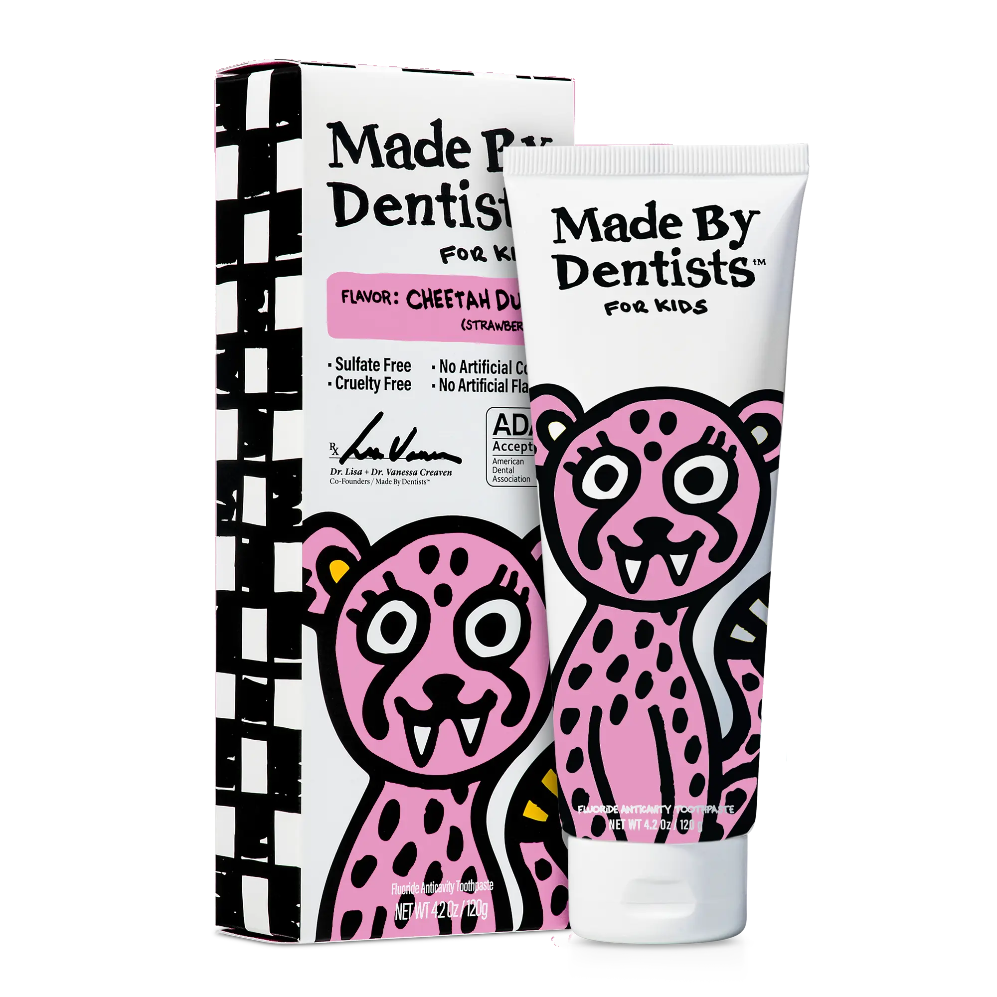 Kids "Cheetah" Toothpaste – Made By Dentists