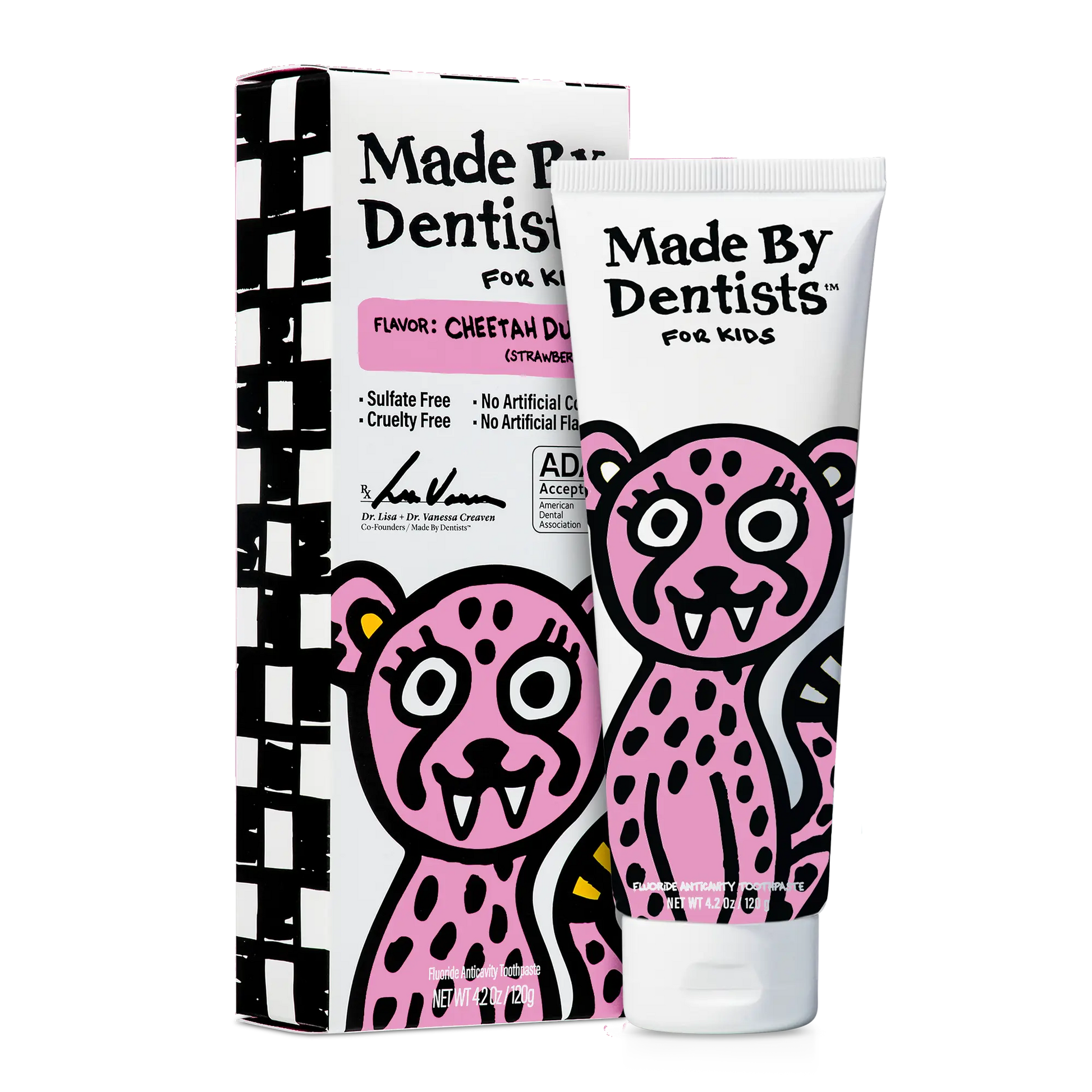 Kids "Cheetah" Toothpaste – Made By Dentists