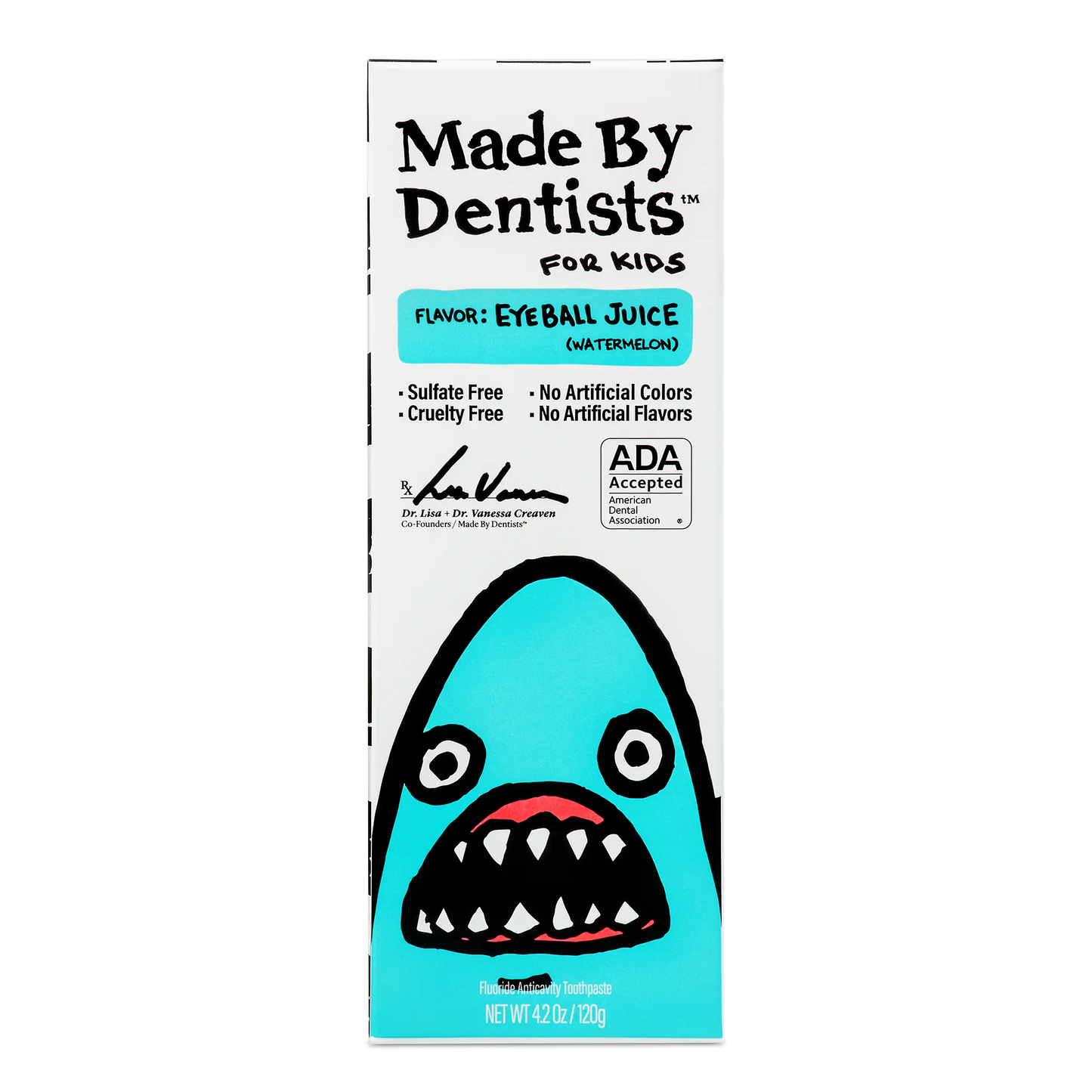 Kids "Shark" Toothpaste – Made By Dentists