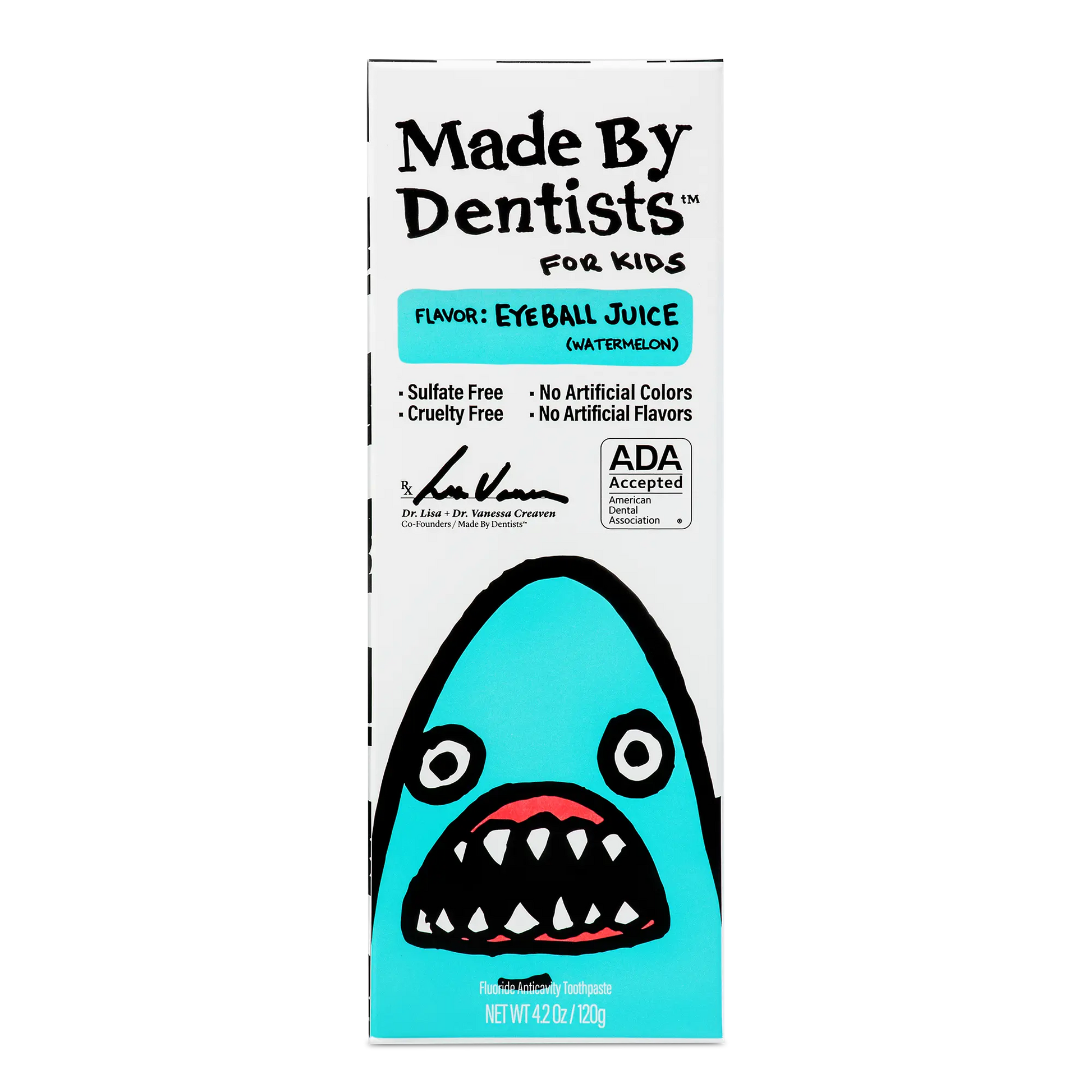 Kids "Shark" Toothpaste – Made By Dentists