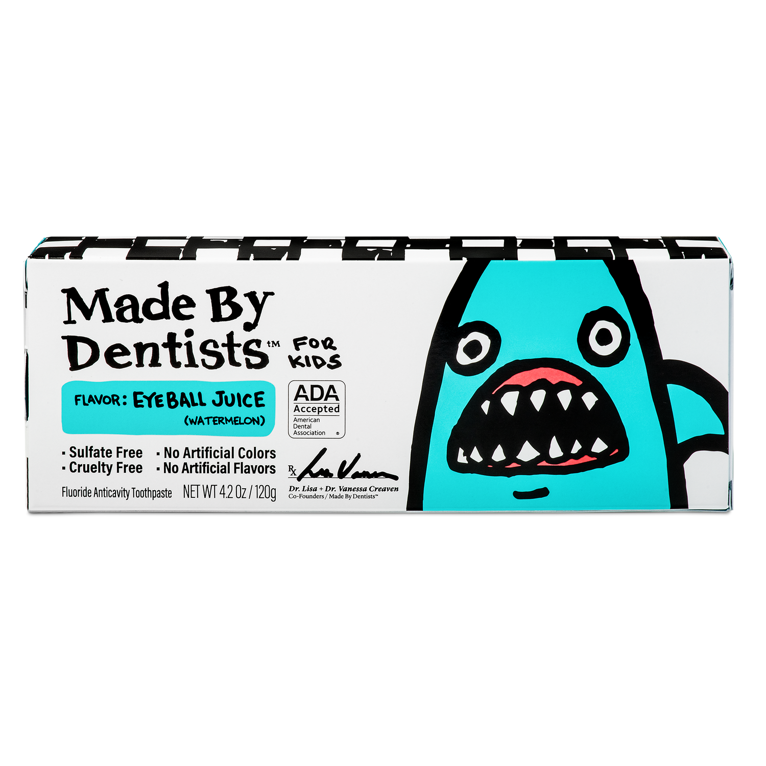 Kids "Shark" Toothpaste – Made By Dentists