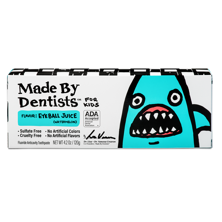 Kids "Shark" Toothpaste X4 Bundle – Made By Dentists