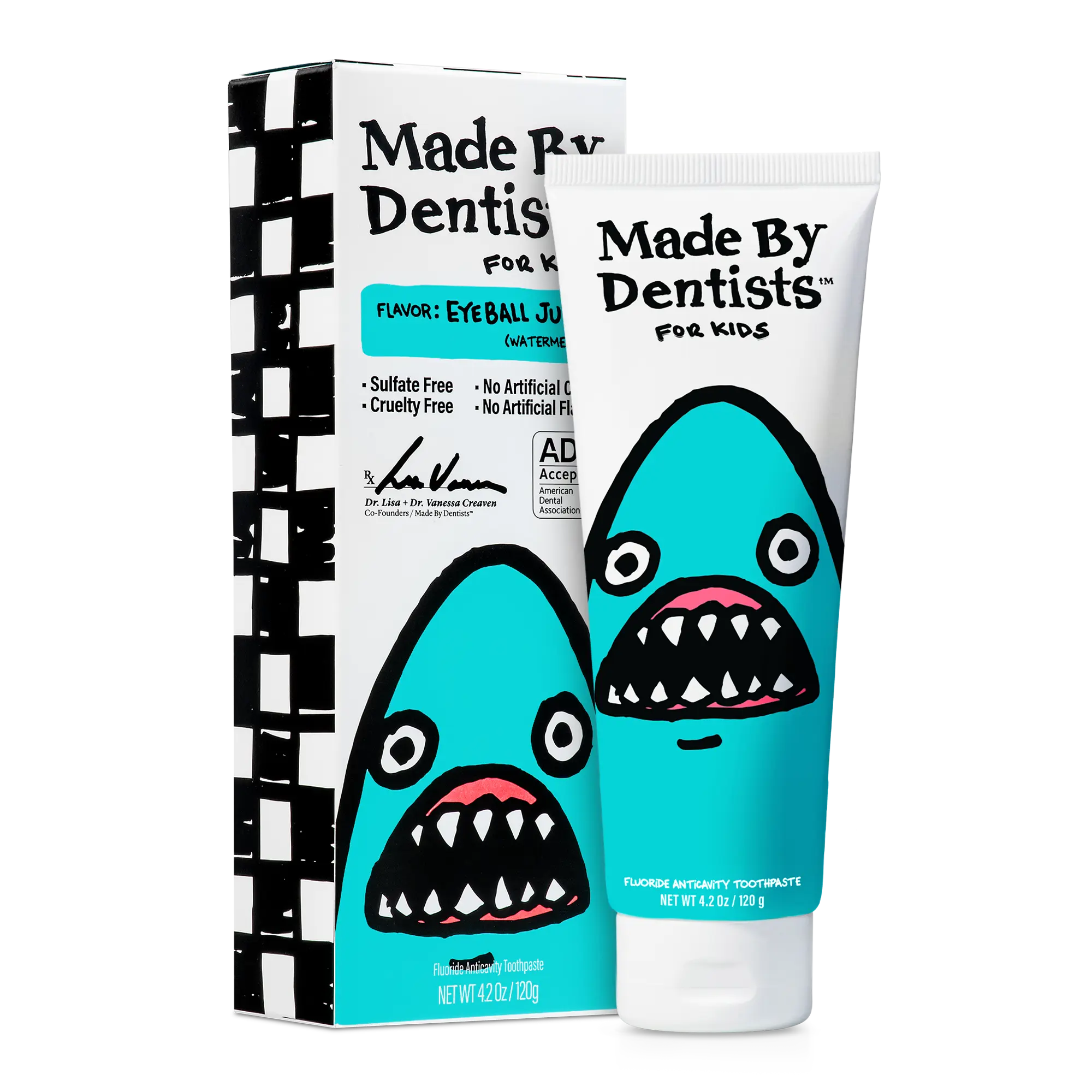 Kids "Shark" Toothpaste – Made By Dentists
