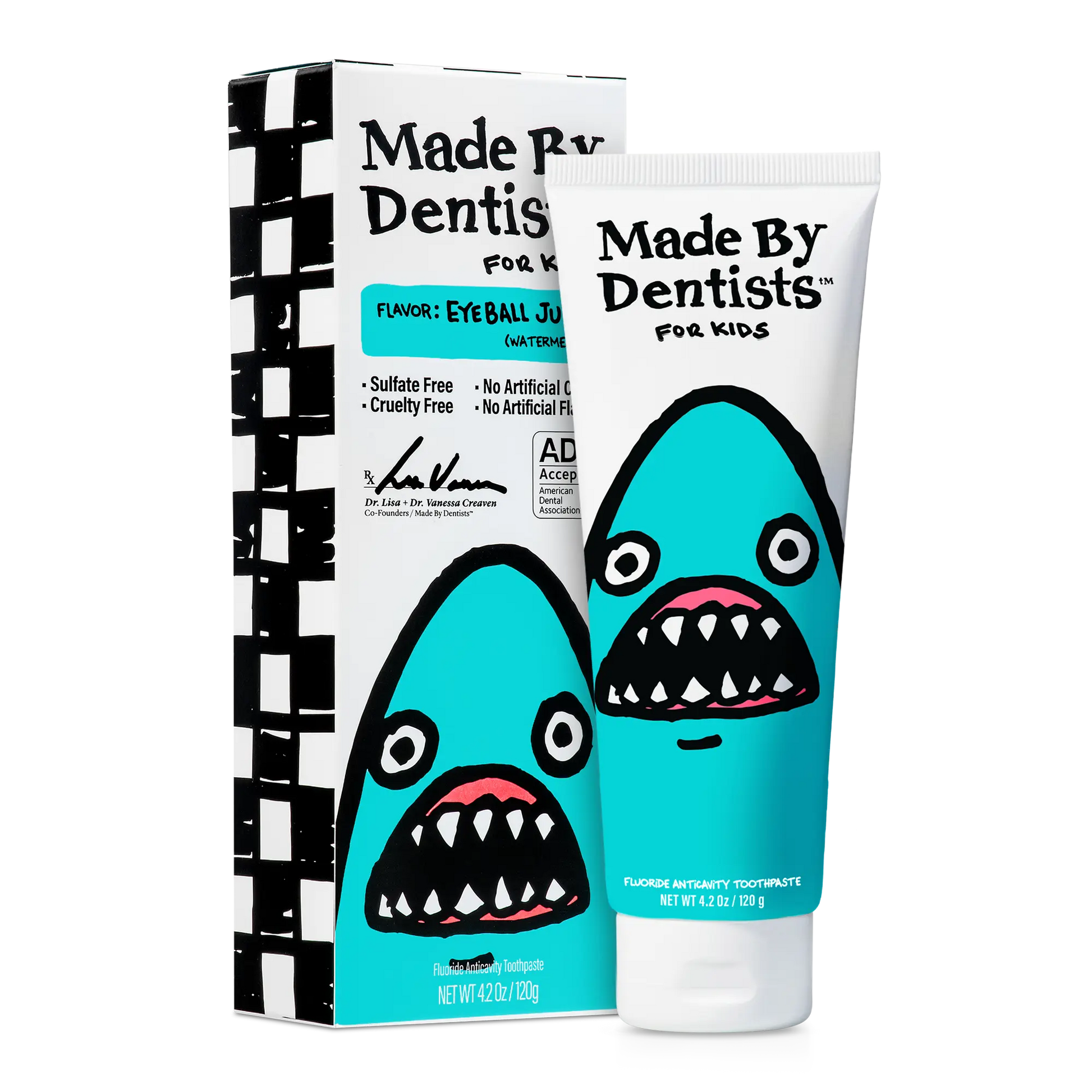 Kids "Shark" Toothpaste – Made By Dentists