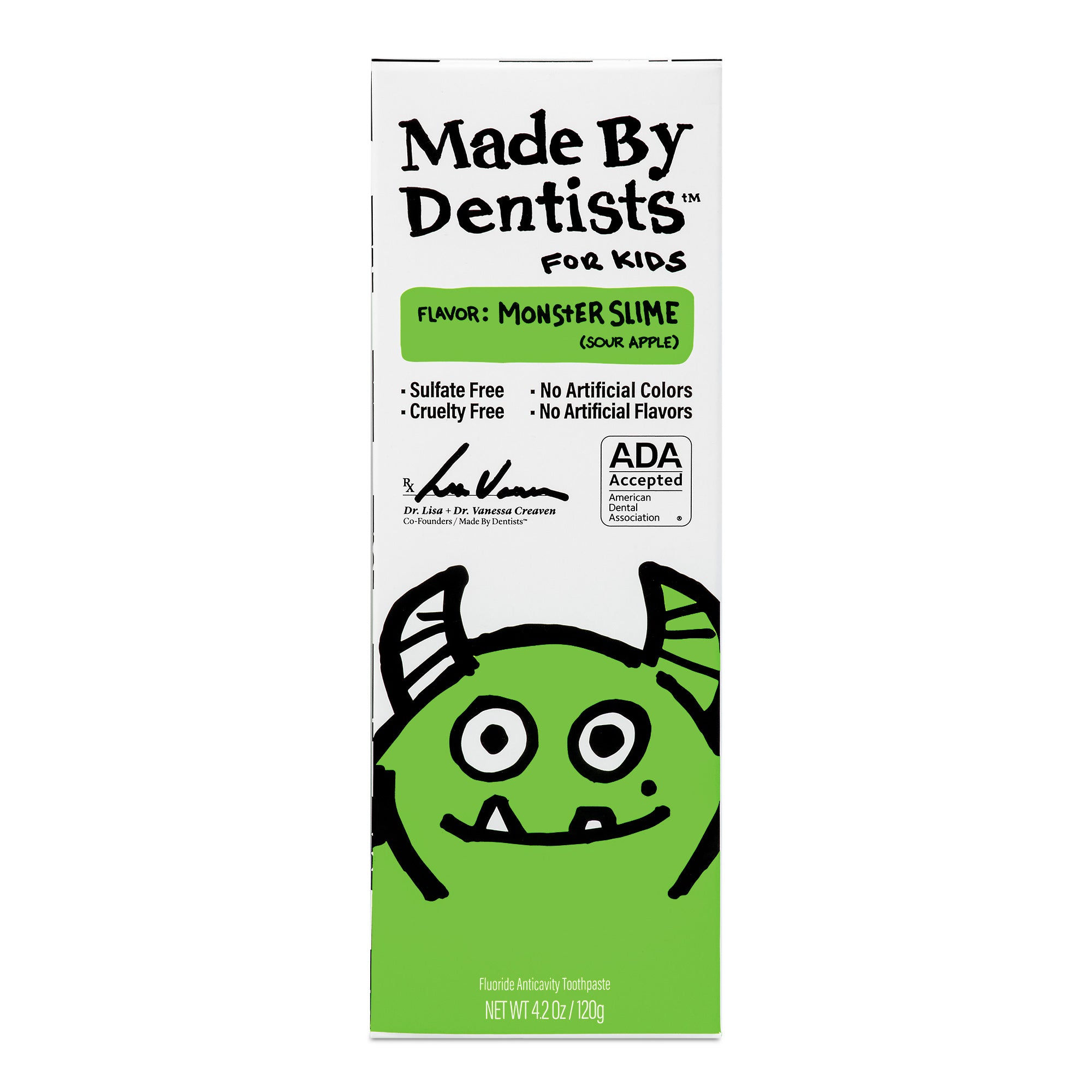 Kids "Monster" Toothpaste – Made By Dentists