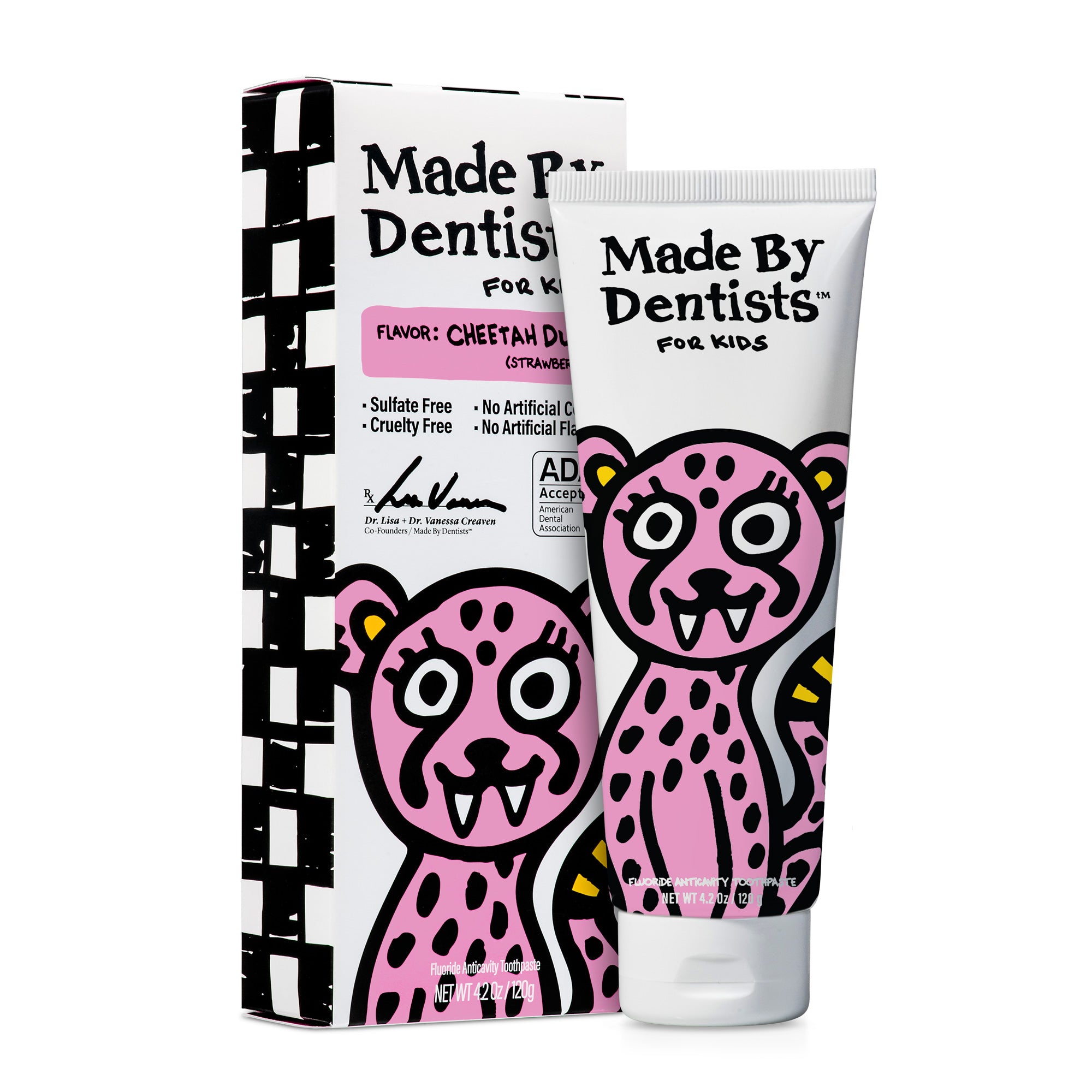 Kids "Cheetah" Toothpaste – Made By Dentists