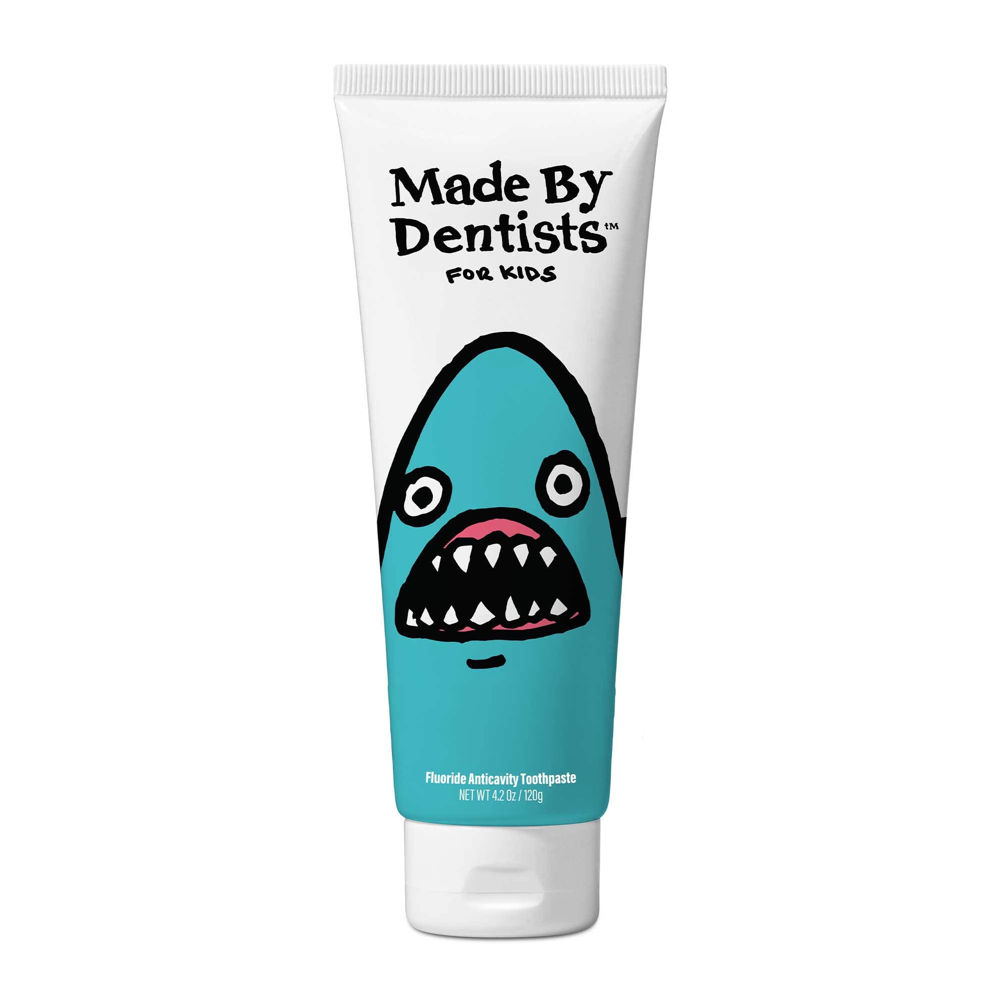 Shark Kids Toothpaste 4-Pack – Made By Dentists