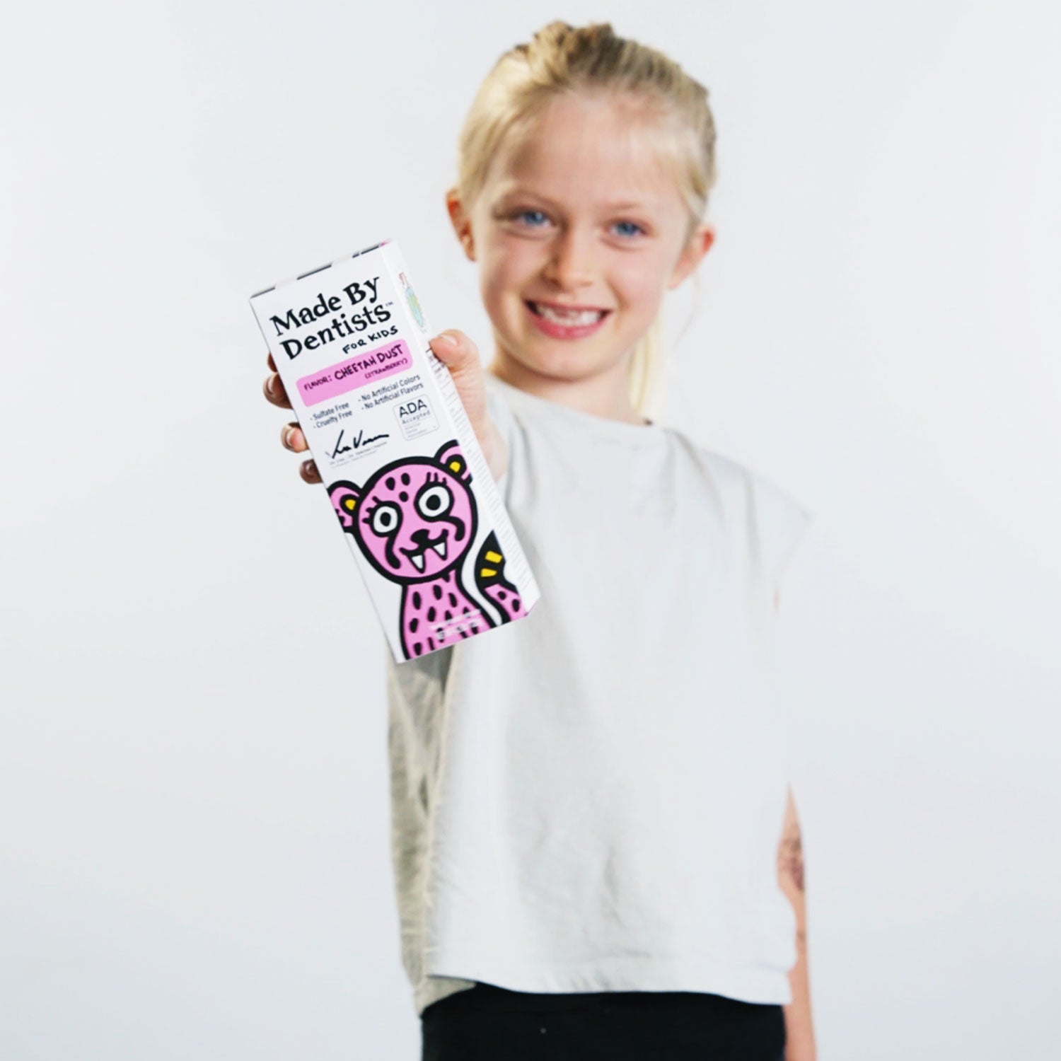 Kids "Cheetah" Toothpaste – Made By Dentists